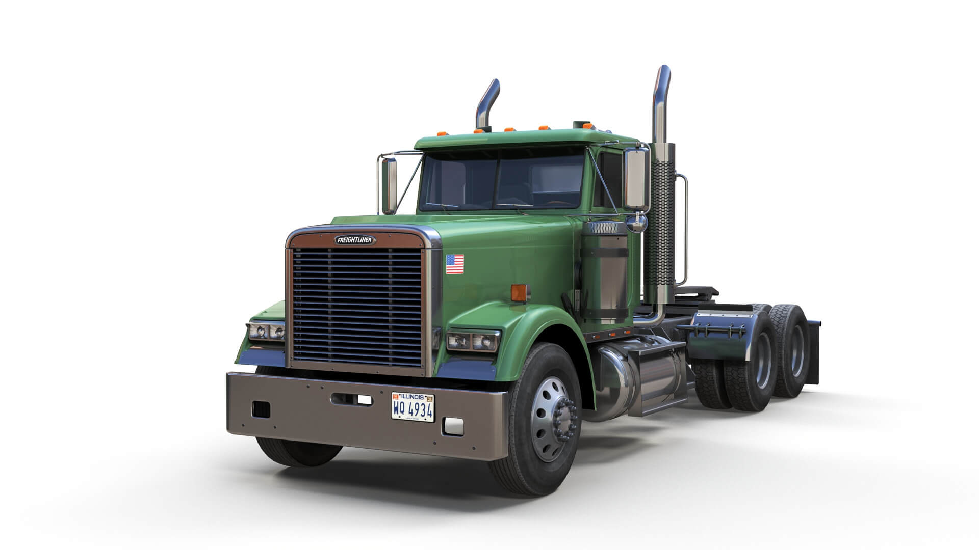 Freightliner Classic XL Daycab Truck - 3D Model by Veaceslav Condraciuc