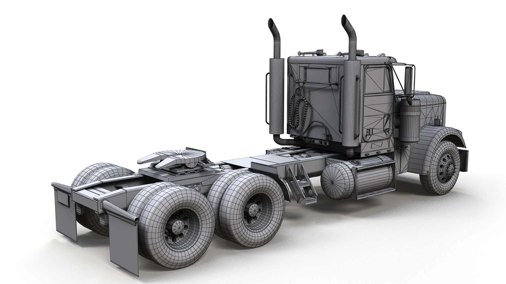 Freightliner Classic XL Daycab Truck - 3D Model by Veaceslav Condraciuc