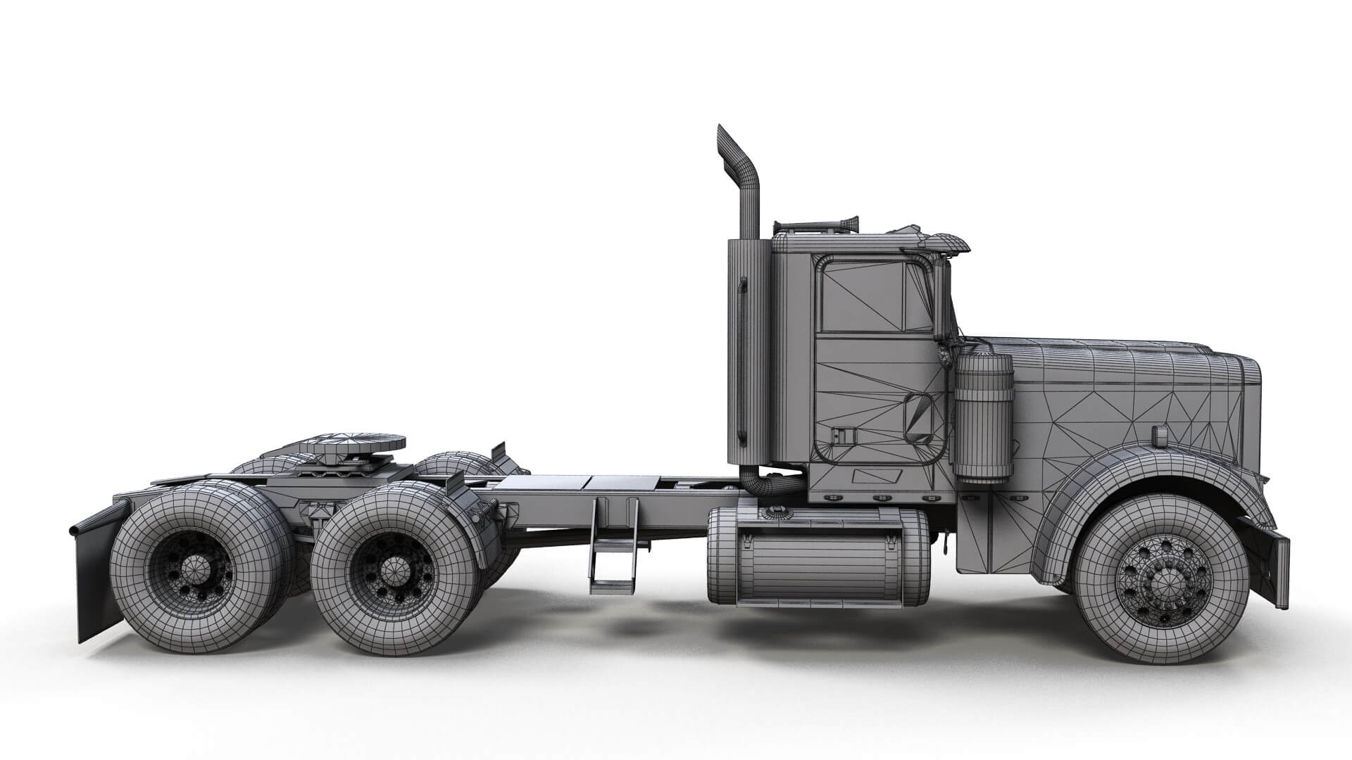 Freightliner Classic XL Daycab Truck - 3D Model by Veaceslav Condraciuc