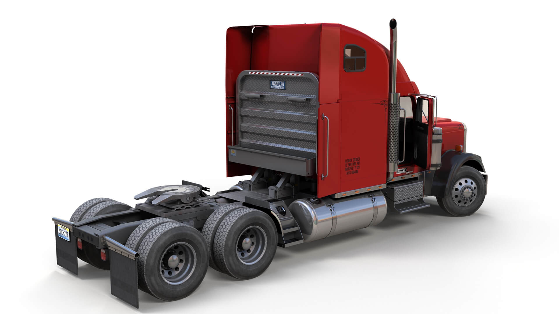 Freightliner Classic XL Semitruck - 3D Model by Veaceslav Condraciuc