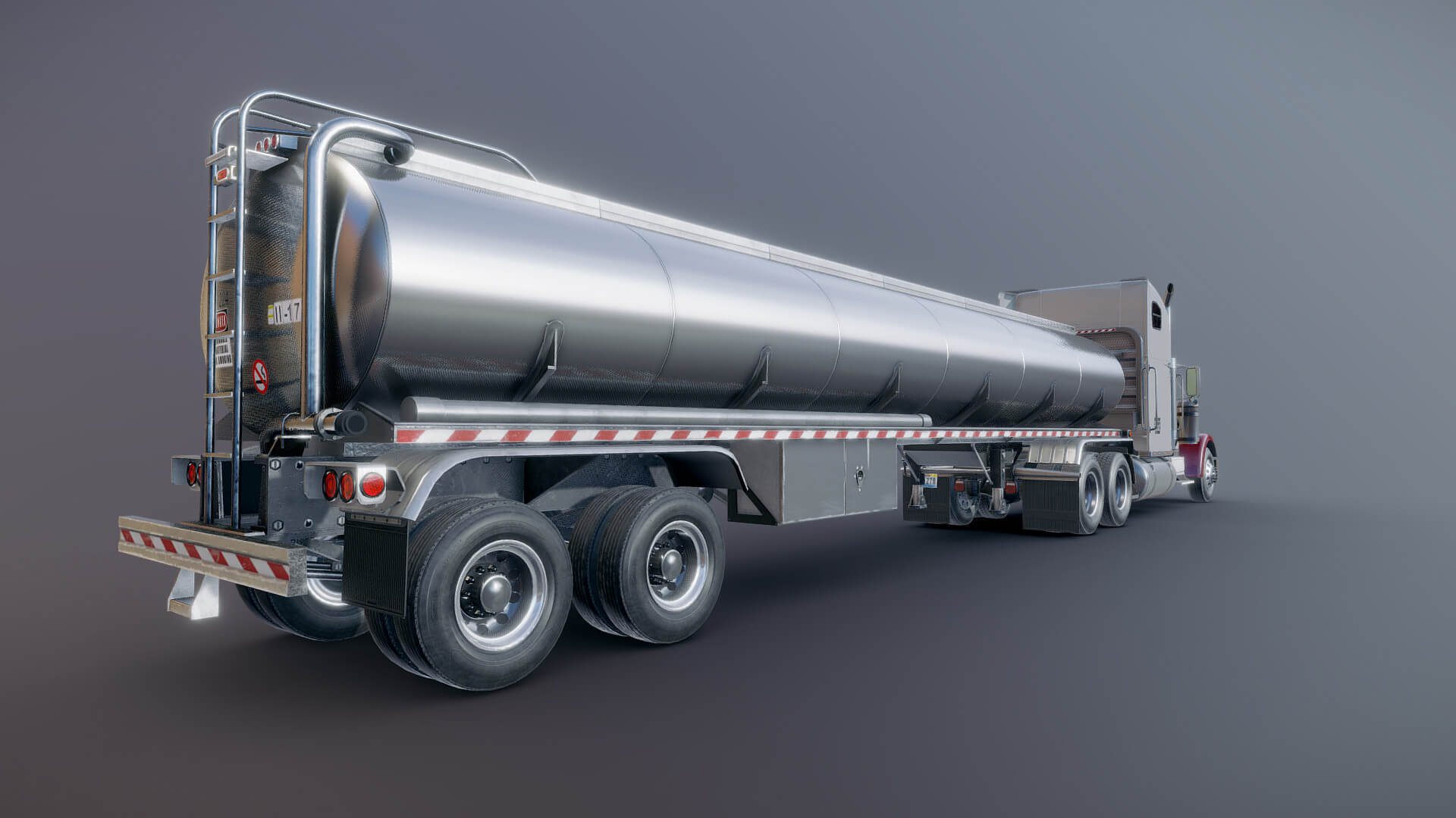 Freightliner Classic XL Tanker - 3D Model by Veaceslav Condraciuc
