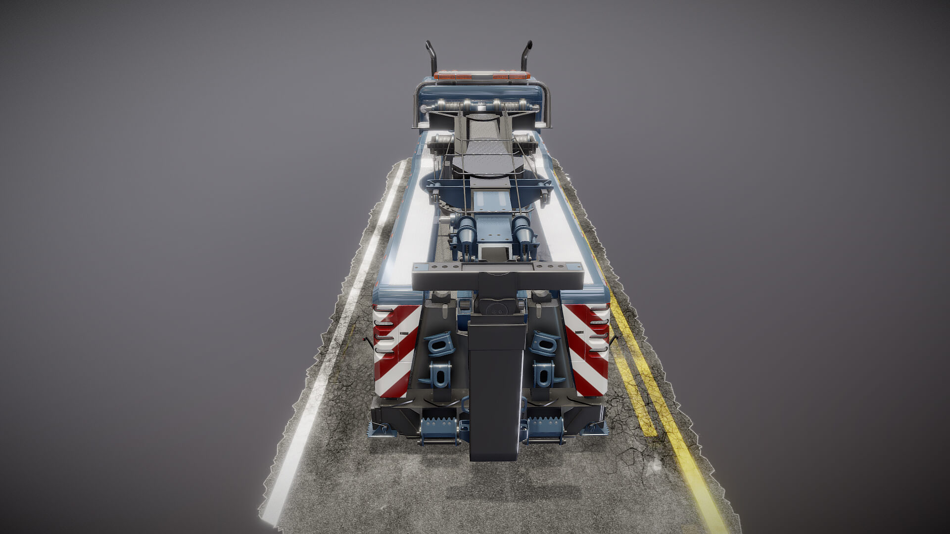 Freightliner Flc Wrecker Truck - 3D Model by Veaceslav Condraciuc