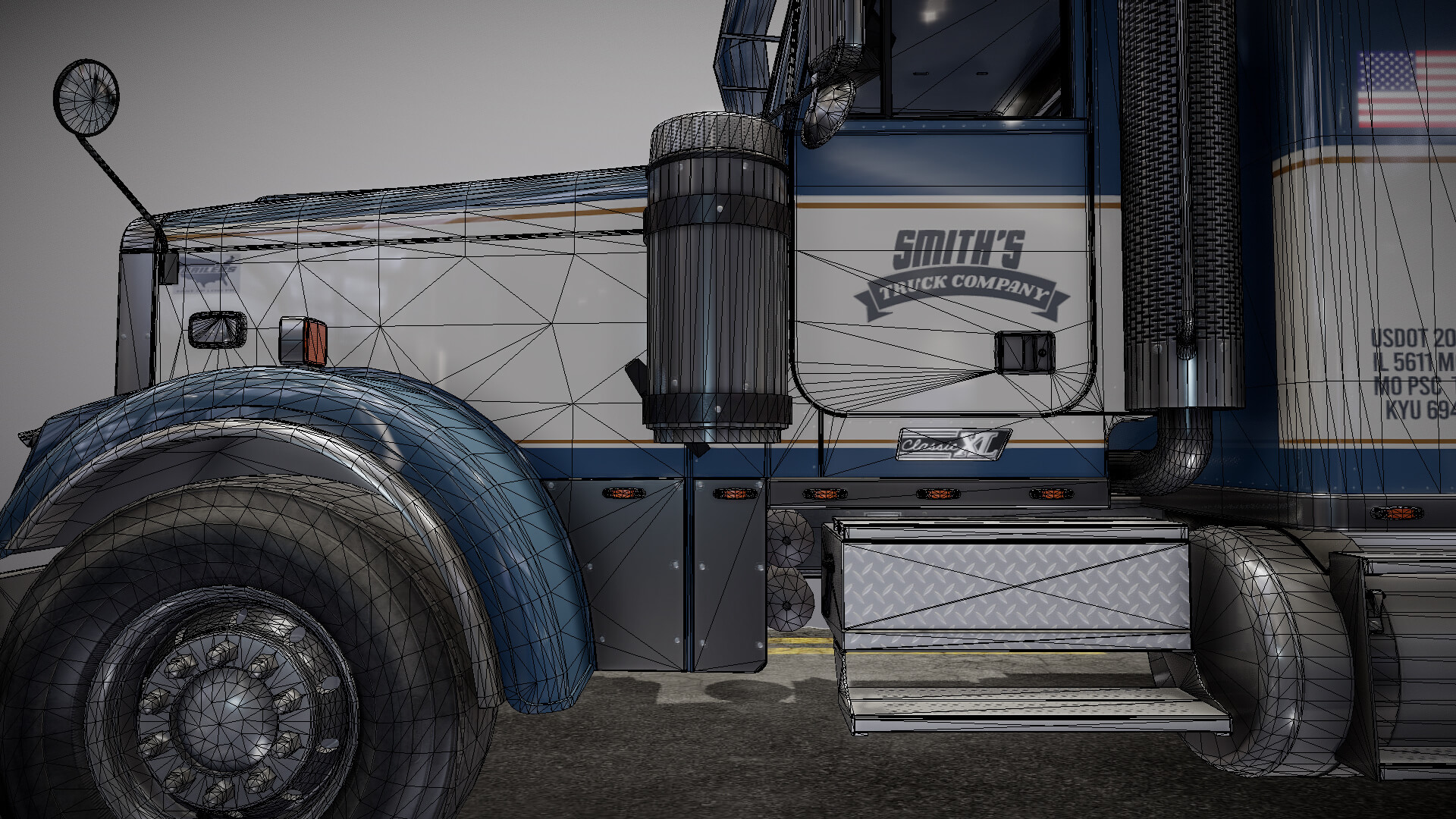 Freightliner Flc Wrecker Truck - 3D Model by Veaceslav Condraciuc