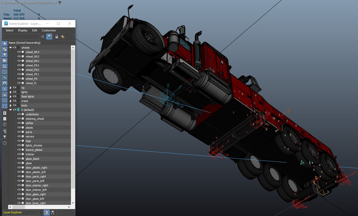Freightliner Flc Wrecker Truck - 3D Model by Veaceslav Condraciuc