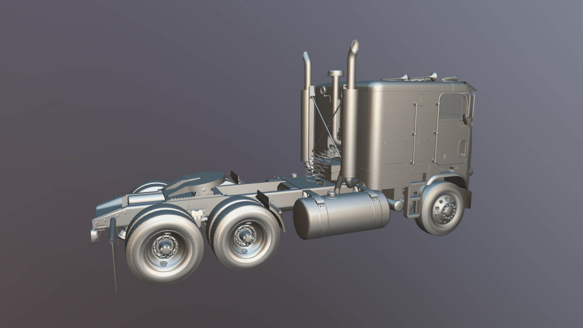 Freightliner FLT 1980 - 3D Model by Veaceslav Condraciuc