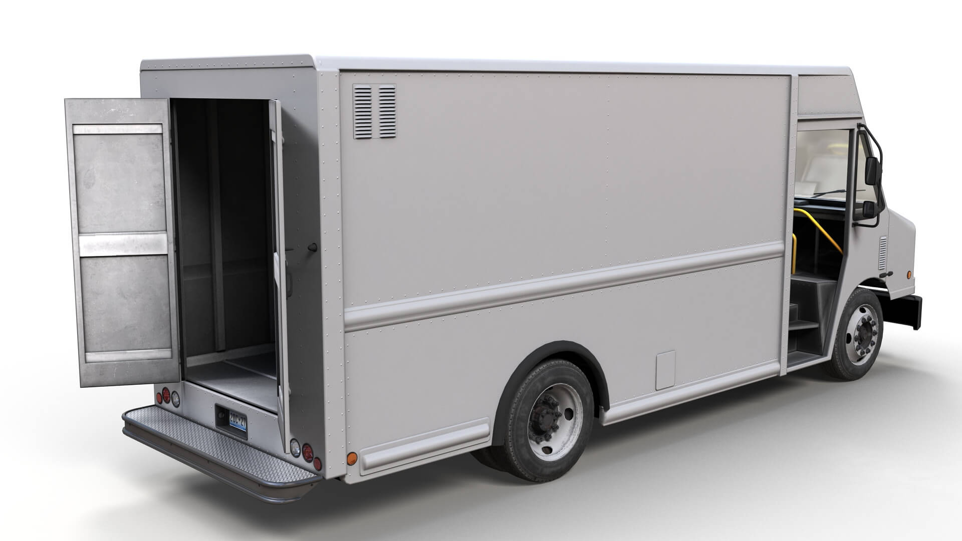 Freightliner MT45 Step Van - 3D Model by Veaceslav Condraciuc