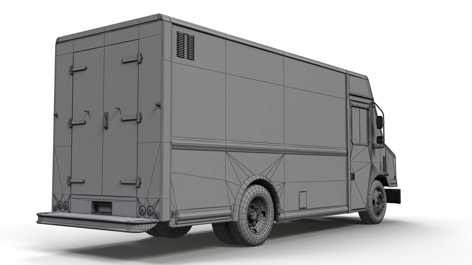 Freightliner MT45 Step Van - 3D Model by Veaceslav Condraciuc