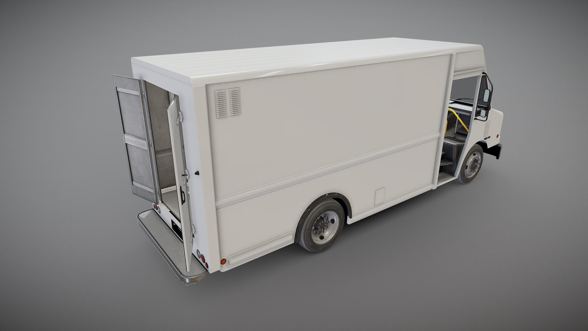 Freightliner MT45 Step Van - 3D Model by Veaceslav Condraciuc
