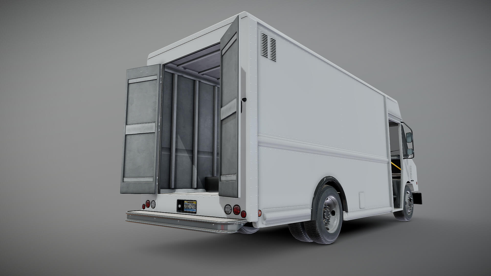 Freightliner MT45 Step Van - 3D Model by Veaceslav Condraciuc