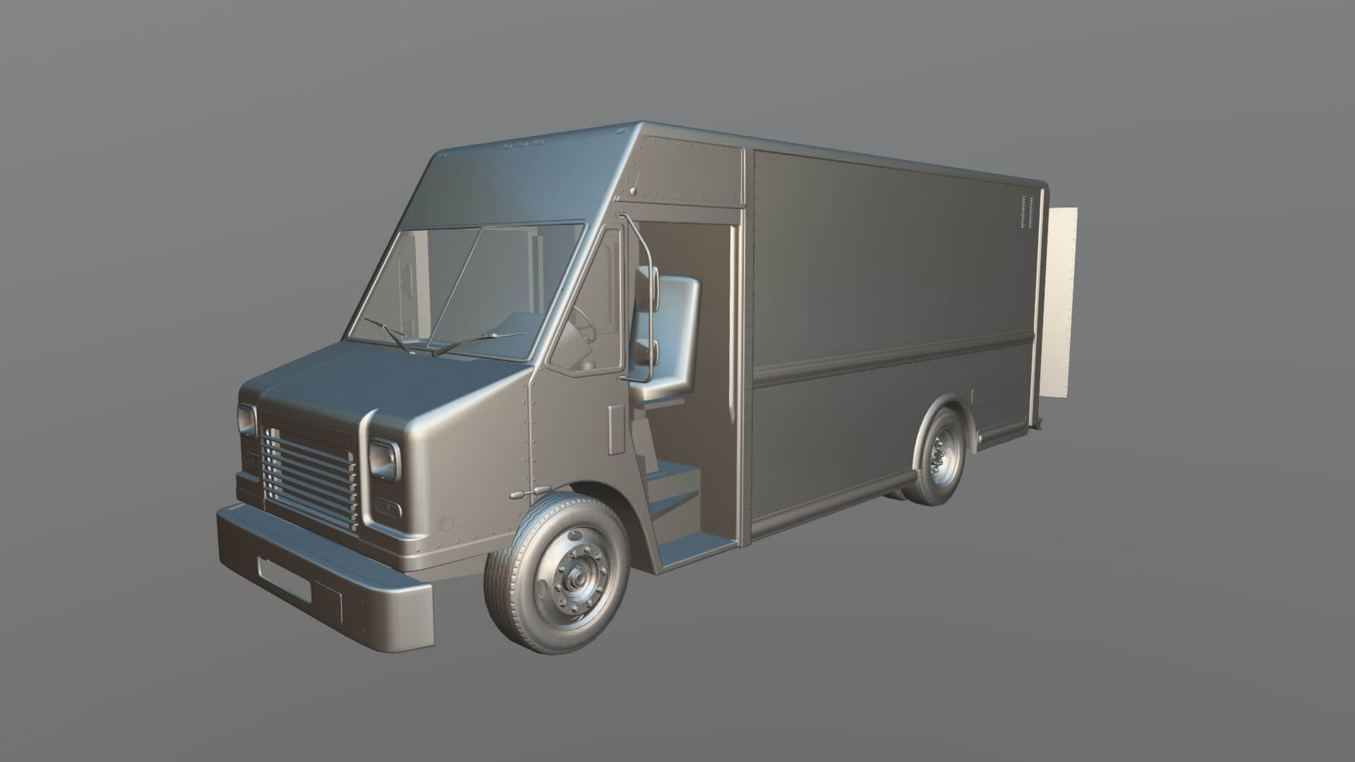 Freightliner MT45 Step Van - 3D Model by Veaceslav Condraciuc