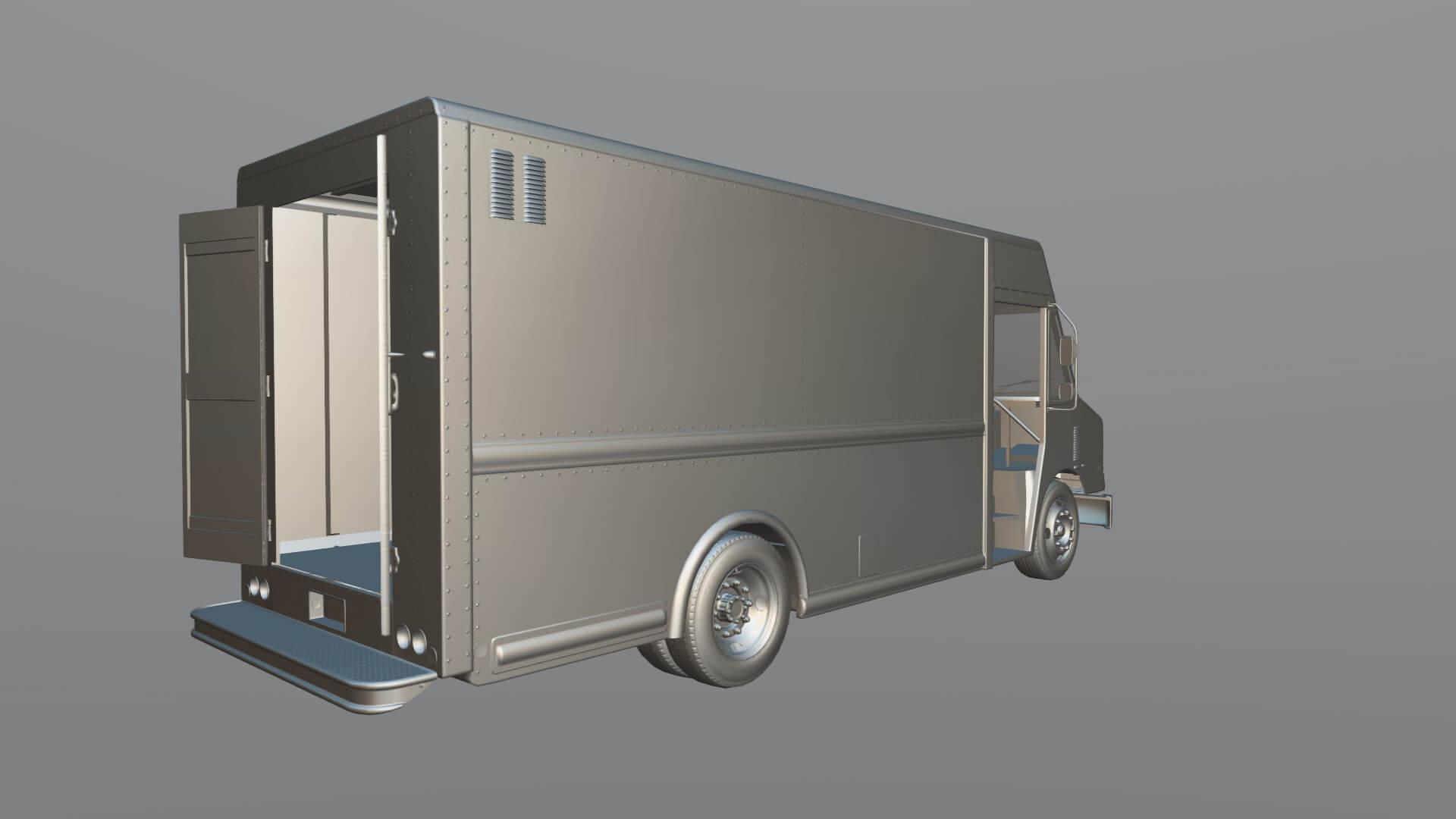 Freightliner MT45 Step Van - 3D Model by Veaceslav Condraciuc