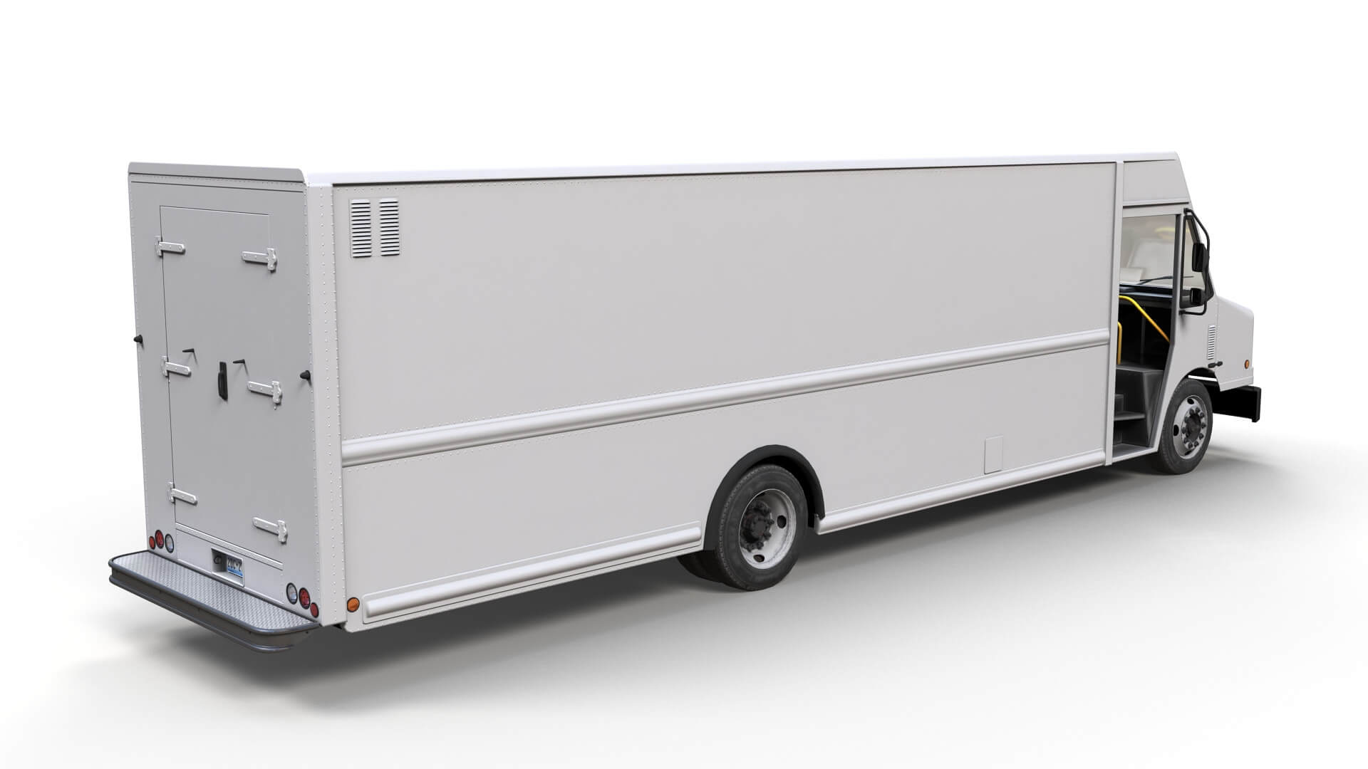 Freightliner P1200 Step Van - 3D Model by Veaceslav Condraciuc