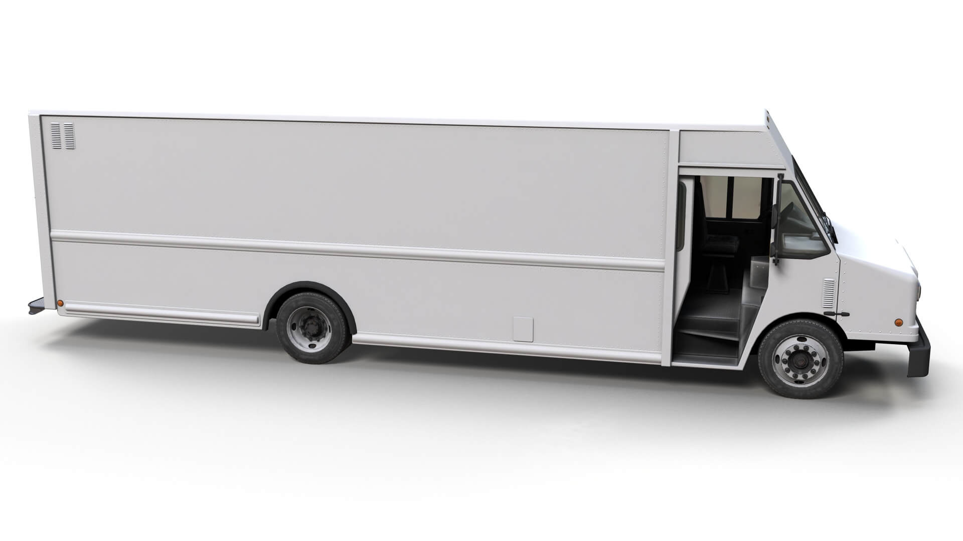 Freightliner P1200 Step Van - 3D Model by Veaceslav Condraciuc