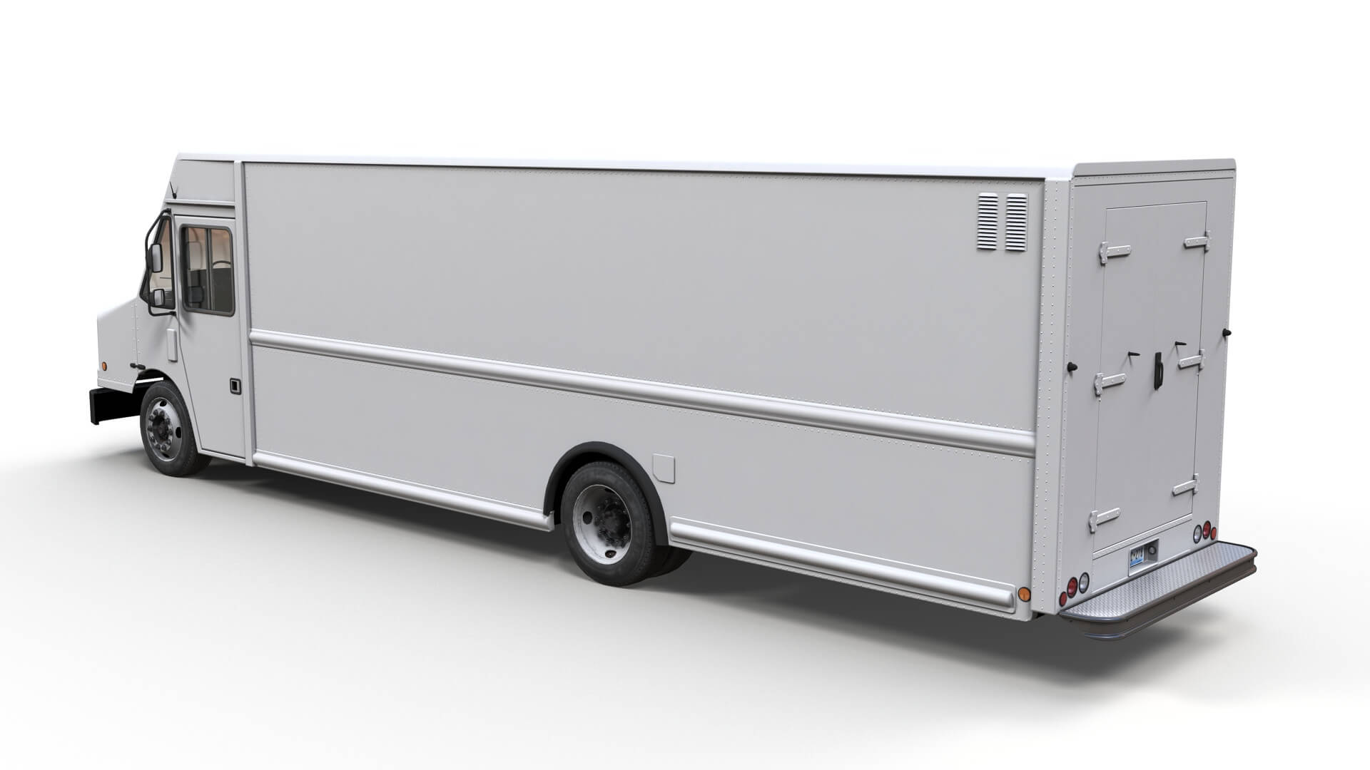 Freightliner P1200 Step Van - 3D Model by Veaceslav Condraciuc