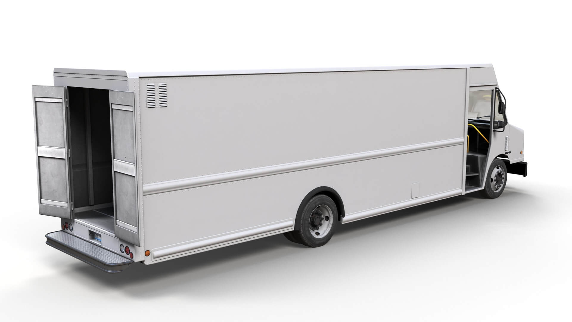 Freightliner P1200 Step Van - 3D Model by Veaceslav Condraciuc