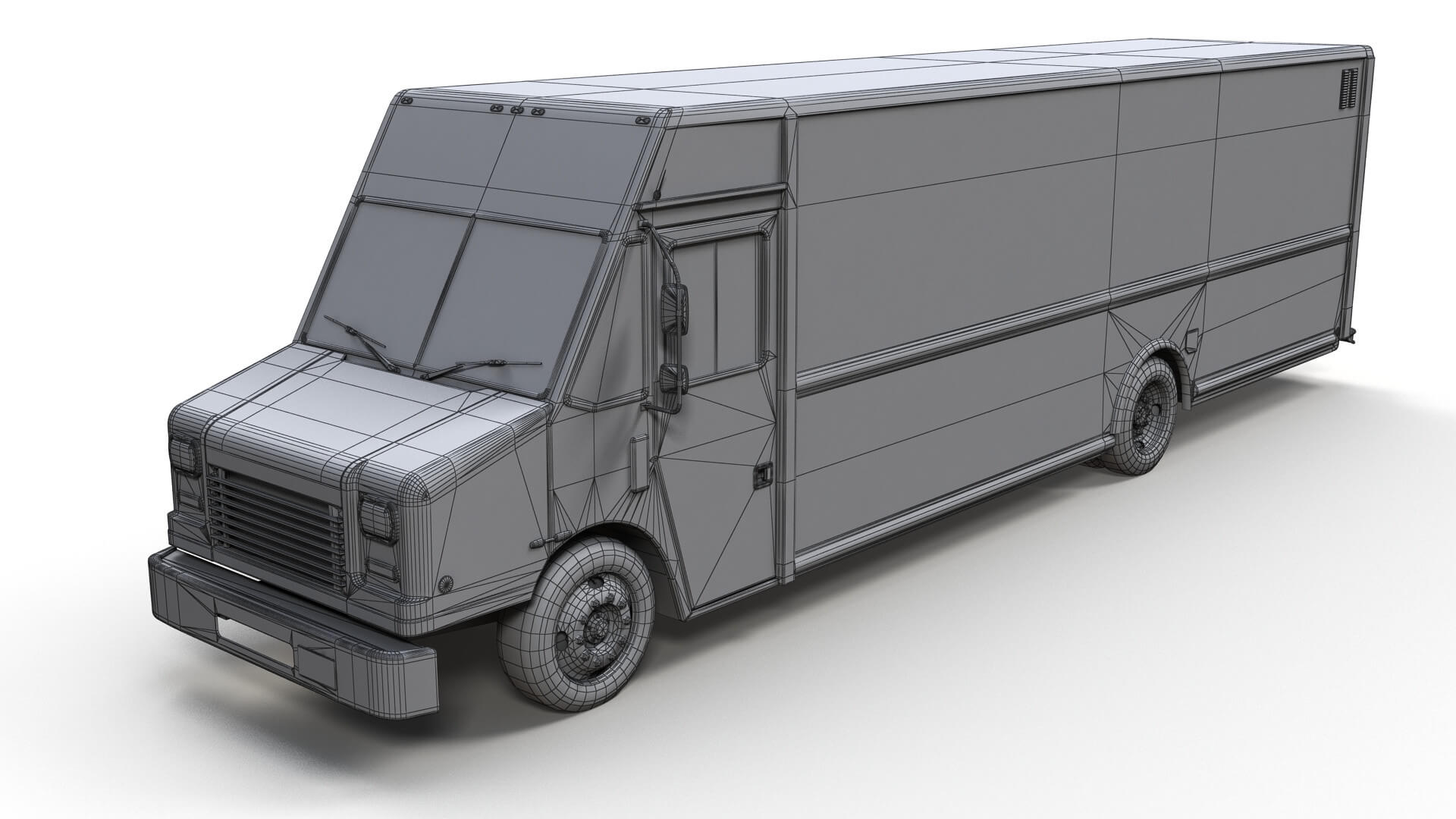 Freightliner P1200 Step Van - 3D Model by Veaceslav Condraciuc