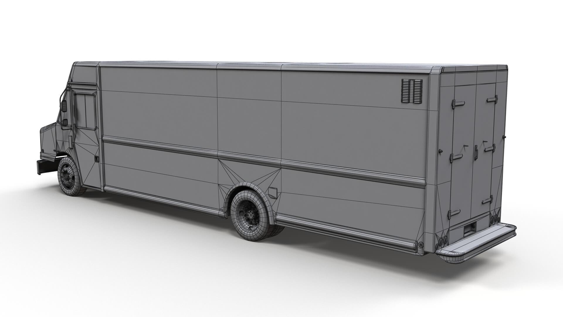 Freightliner P1200 Step Van - 3D Model by Veaceslav Condraciuc