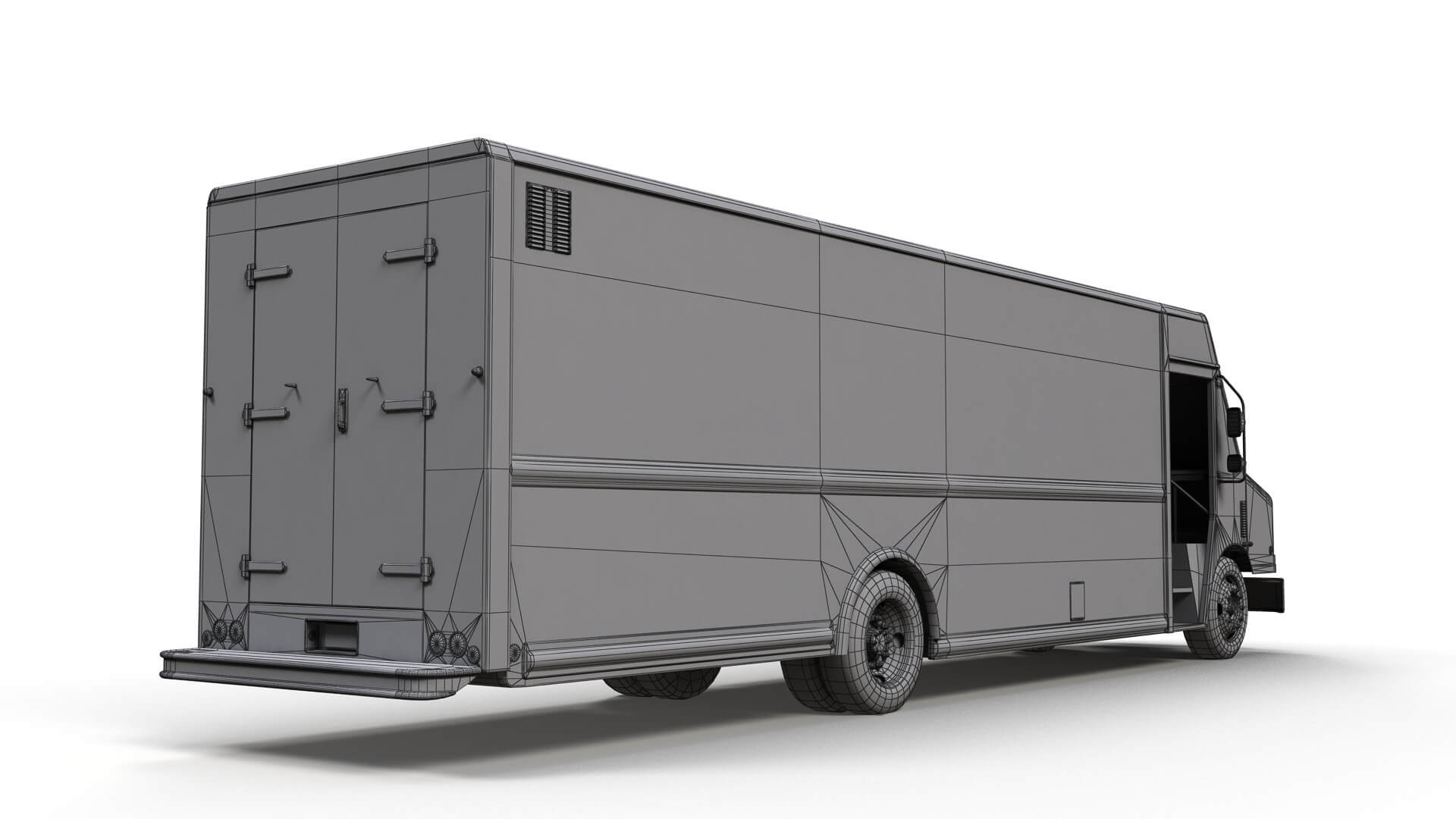 Freightliner P1200 Step Van - 3D Model by Veaceslav Condraciuc