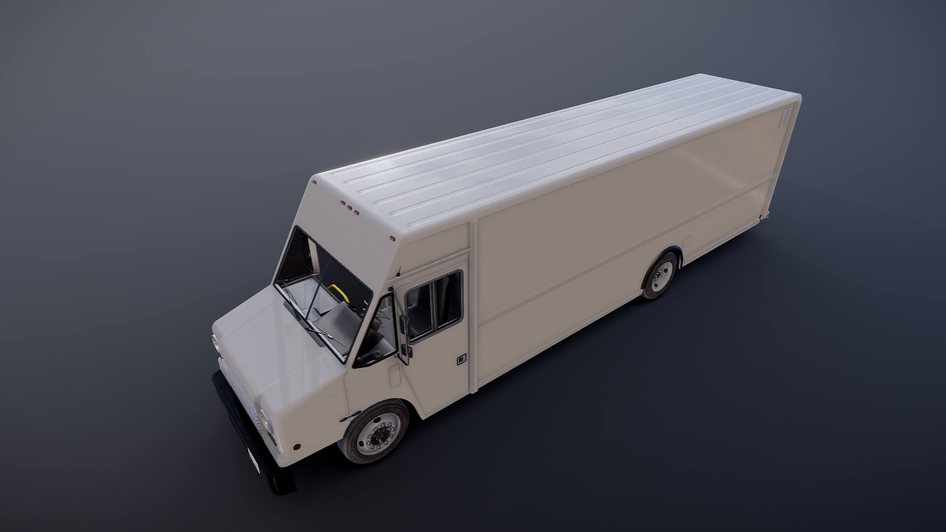 Freightliner P1200 Step Van - 3D Model by Veaceslav Condraciuc