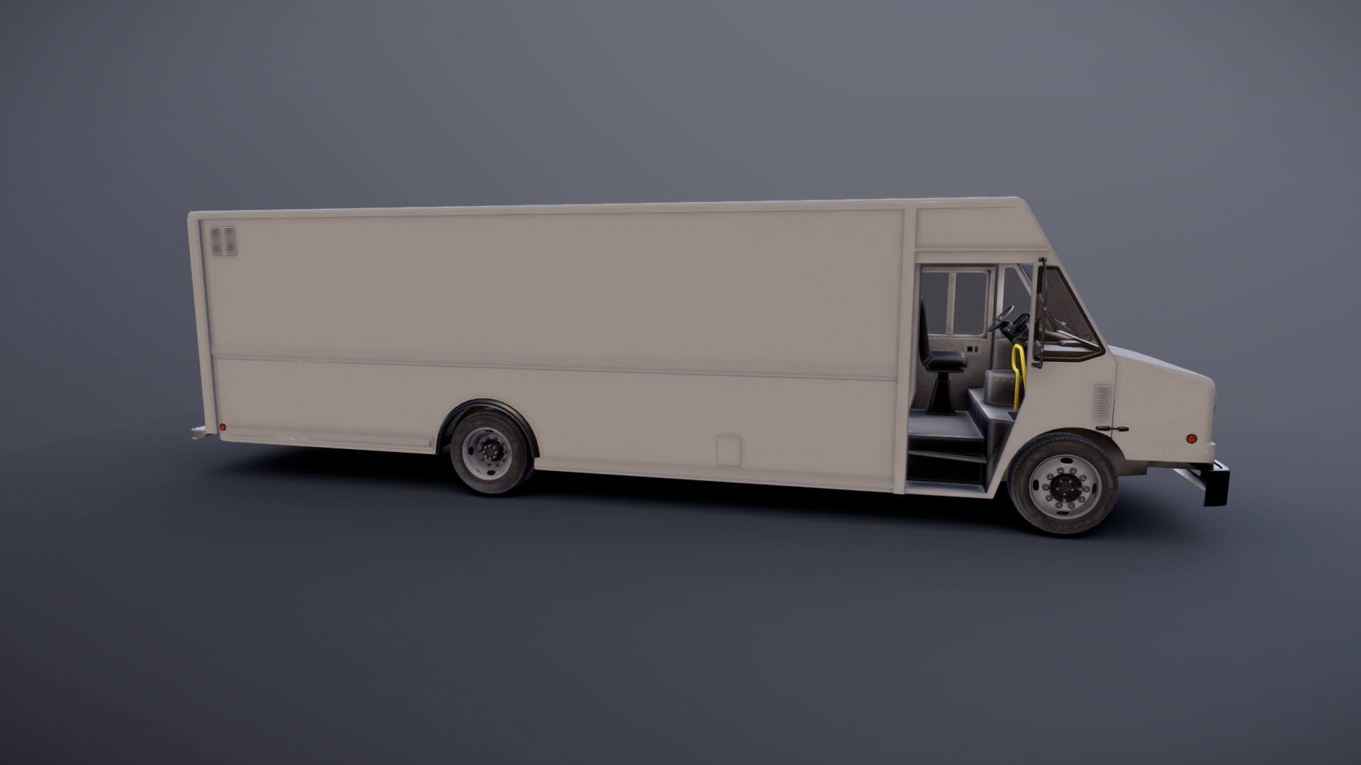 Freightliner P1200 Step Van - 3D Model by Veaceslav Condraciuc