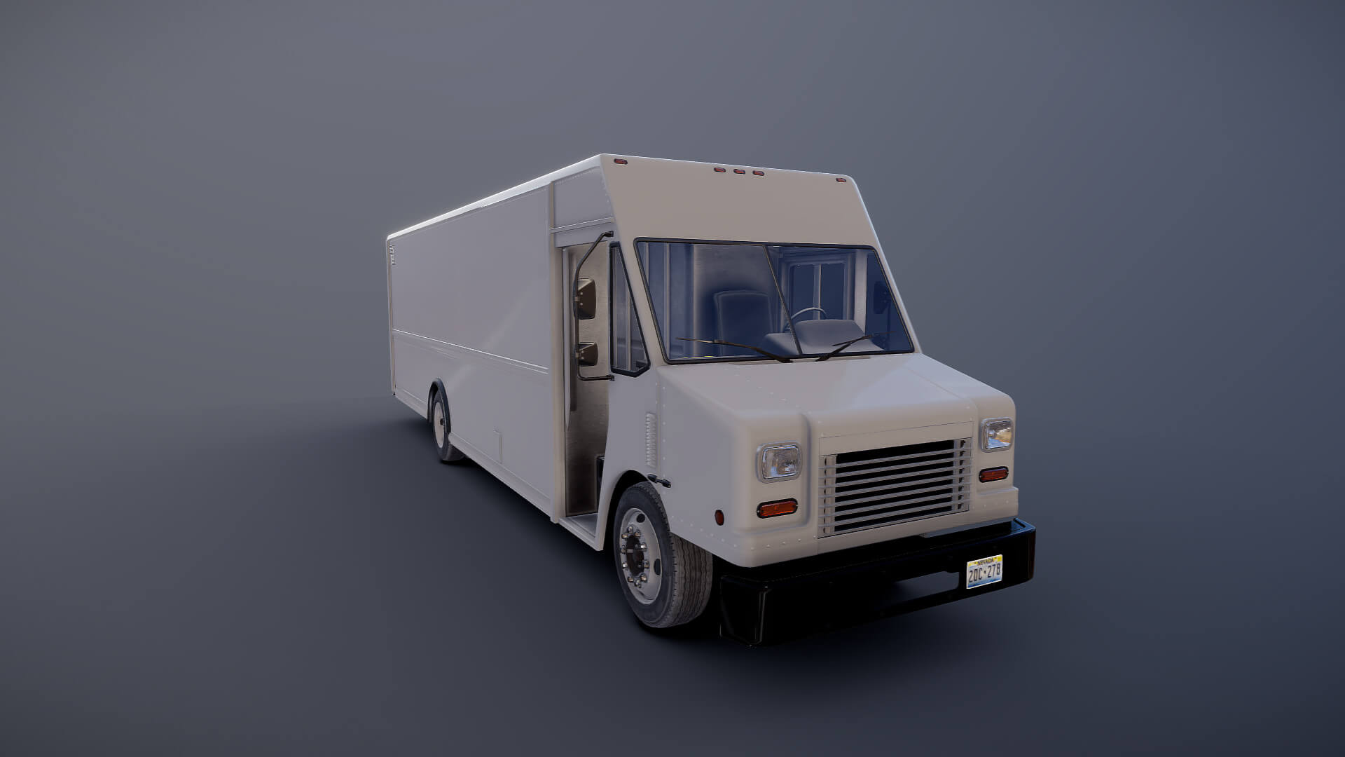 Freightliner P1200 Step Van - 3D Model by Veaceslav Condraciuc