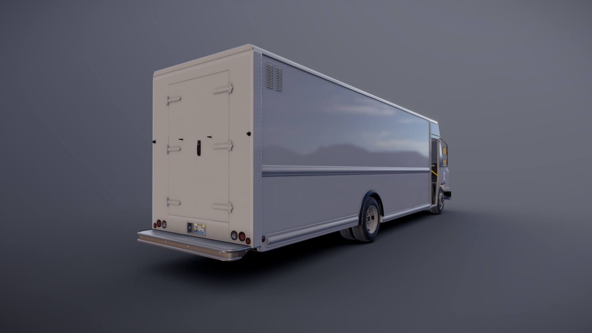 Freightliner P1200 Step Van - 3D Model by Veaceslav Condraciuc