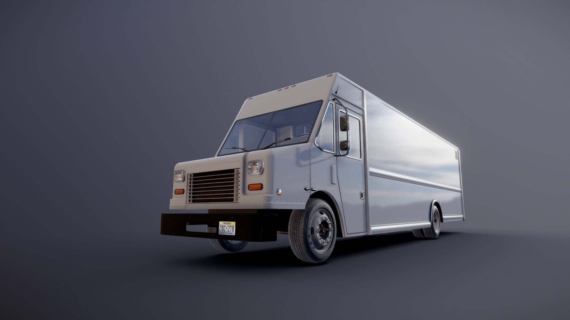 Freightliner P1200 Step Van - 3D Model by Veaceslav Condraciuc