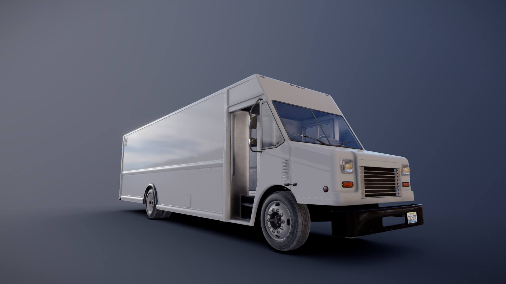 Freightliner P1200 Step Van - 3D Model by Veaceslav Condraciuc
