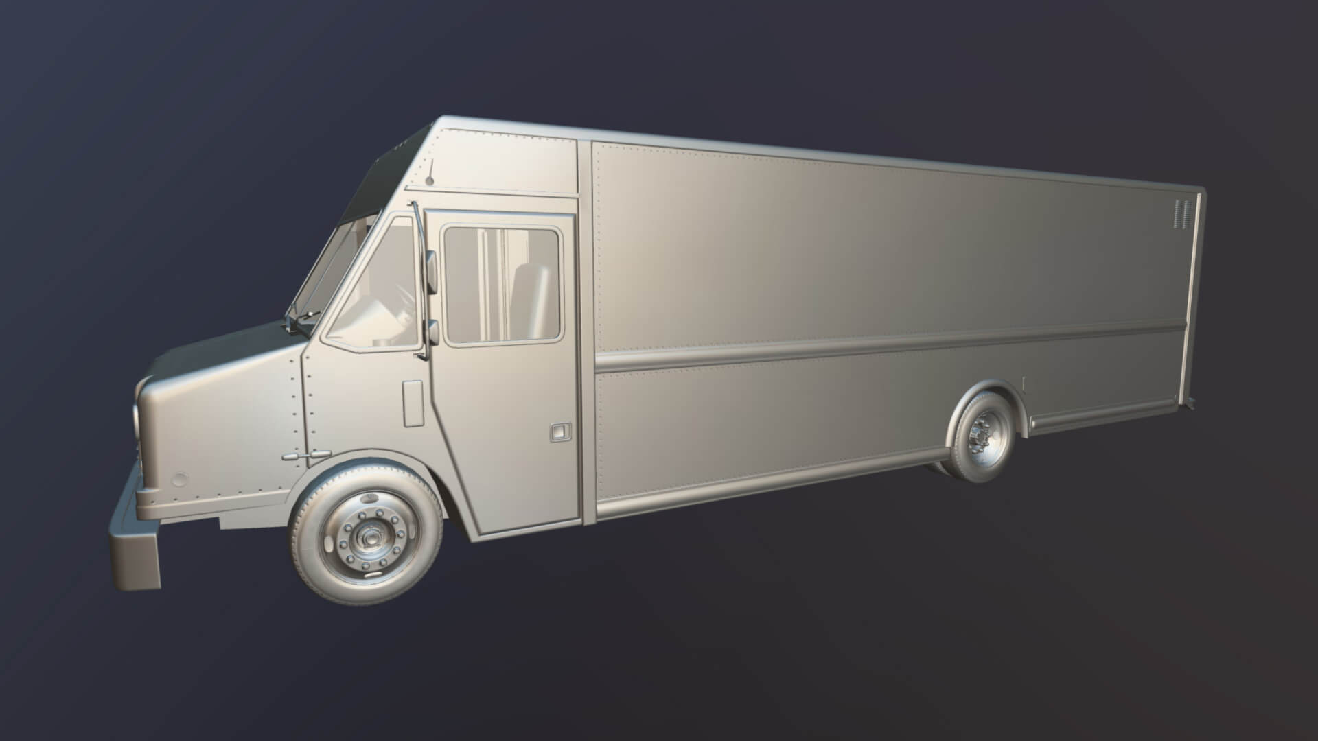 Freightliner P1200 Step Van - 3D Model by Veaceslav Condraciuc