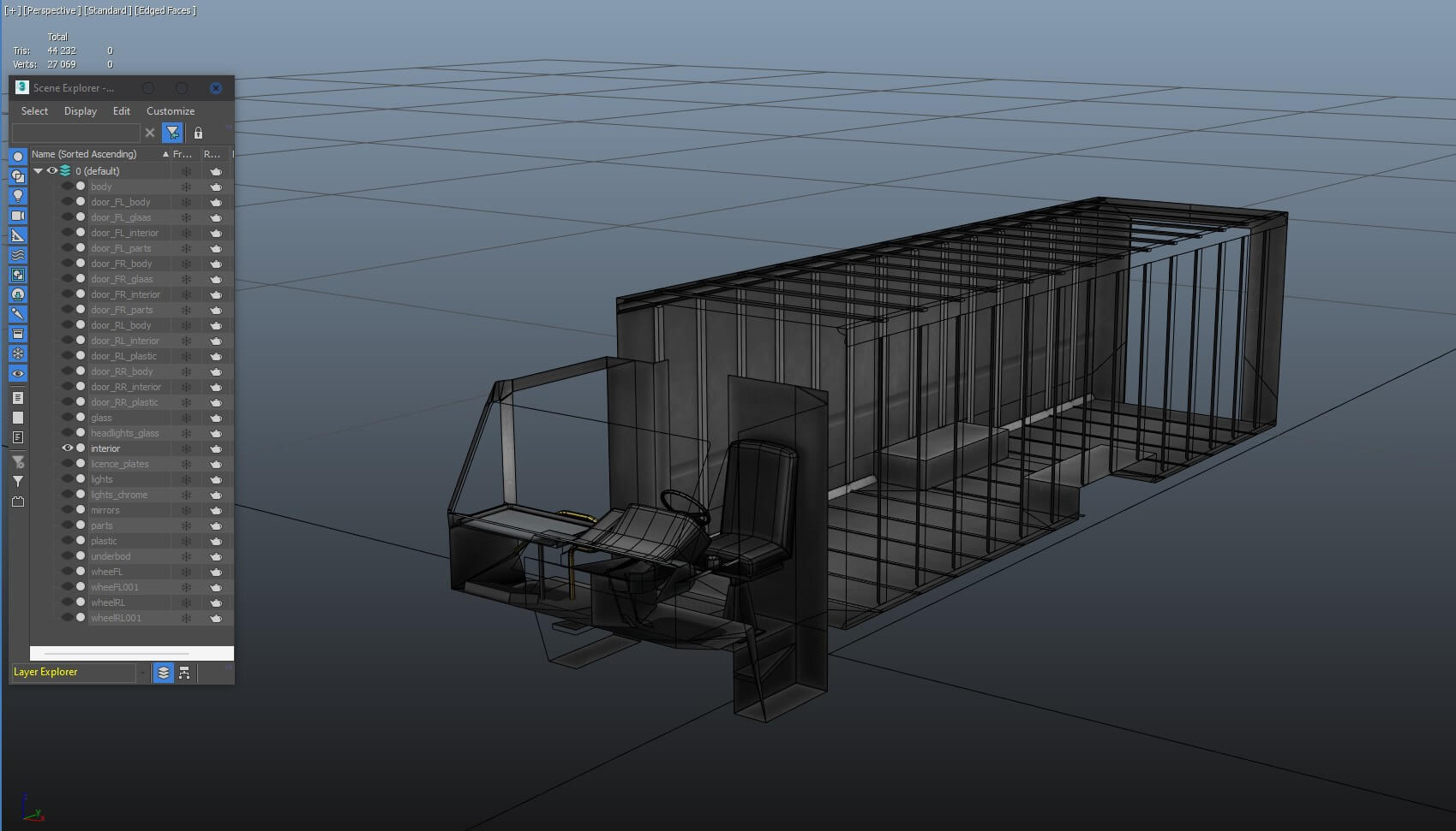 Freightliner P1200 Step Van - 3D Model by Veaceslav Condraciuc