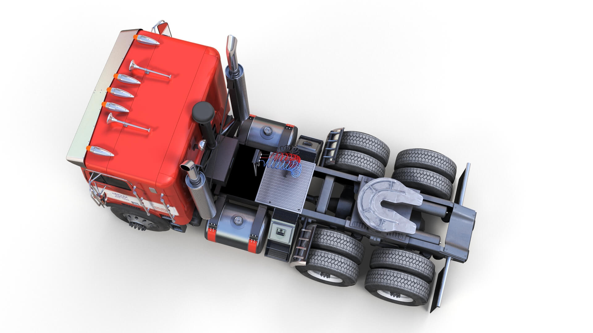 Freightliner Powerliner Semitrucks by Veaceslav Condraciuc