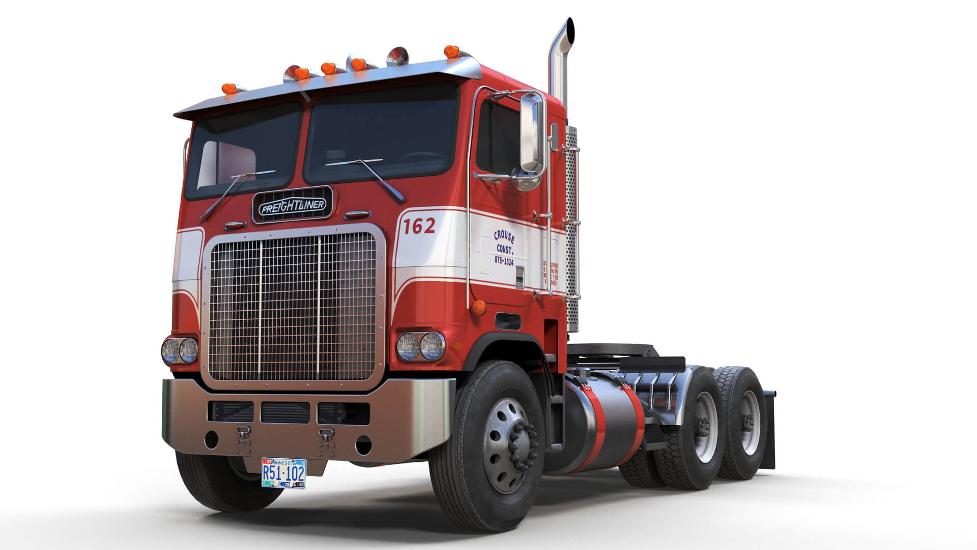 Freightliner Powerliner Semitrucks by Veaceslav Condraciuc