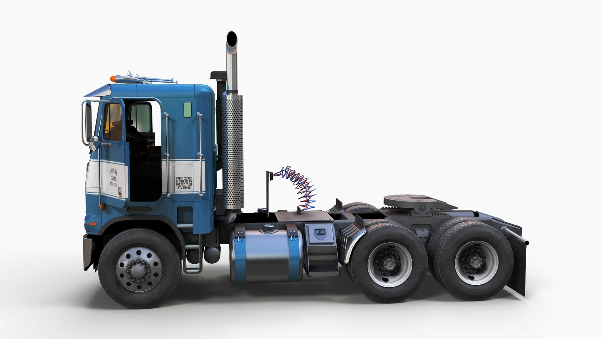 Freightliner Powerliner Semitrucks by Veaceslav Condraciuc