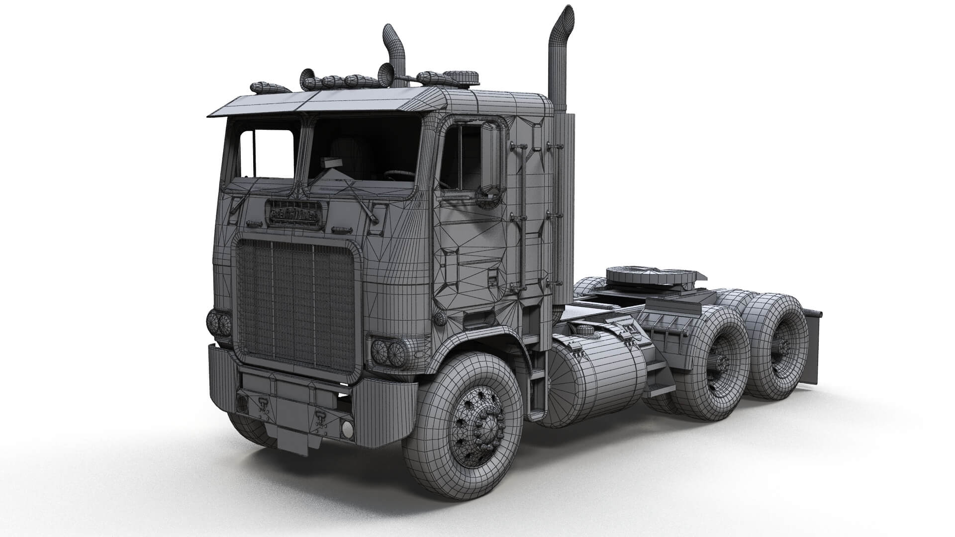 Freightliner Powerliner Semitrucks by Veaceslav Condraciuc