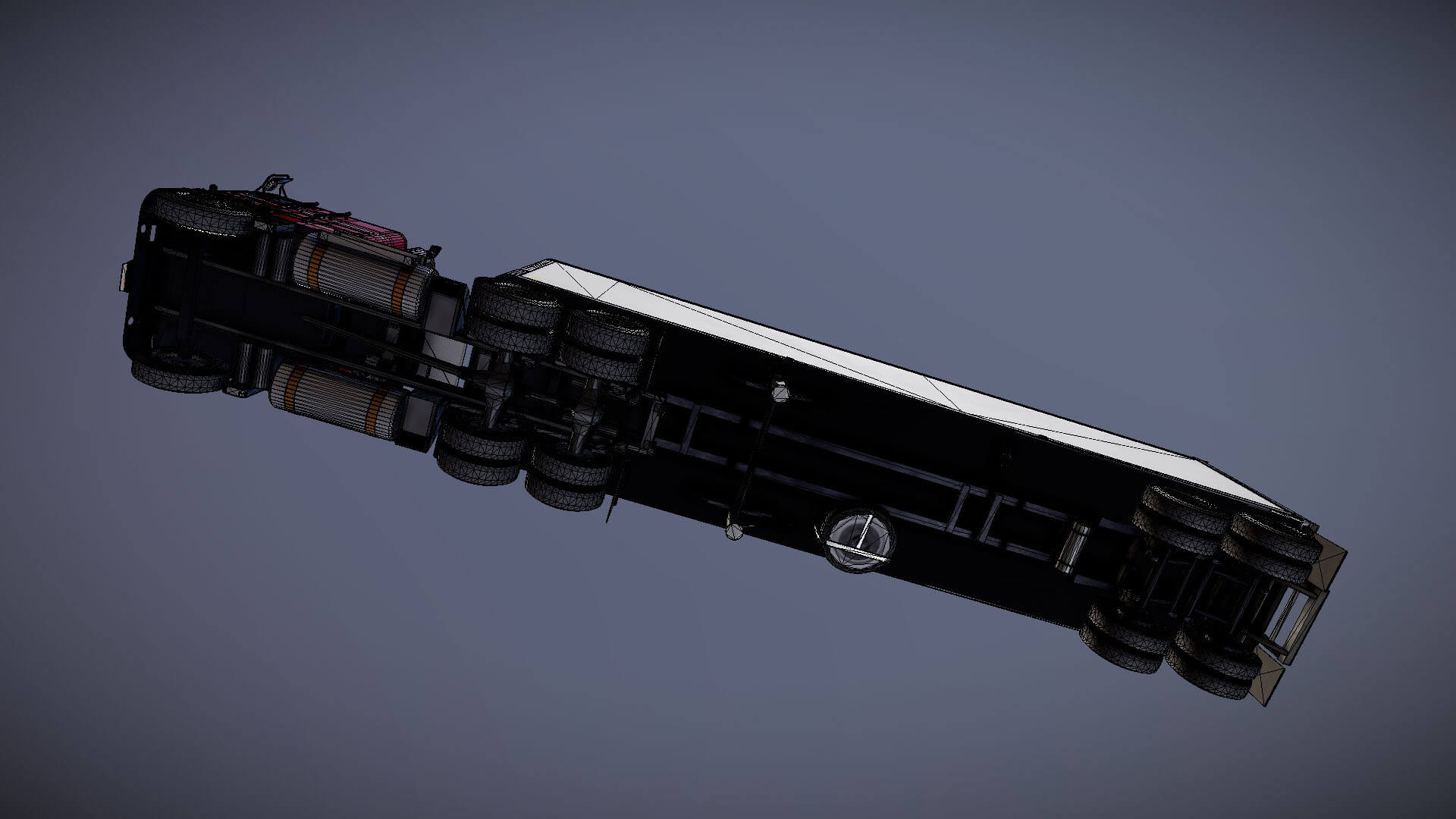 Freightliner Powerliner Dryvan Trailer - 3D Model by Veaceslav Condraciuc