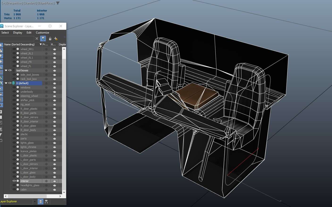 Freightliner Powerliner Semitruck - 3D Model by Veaceslav Condraciuc