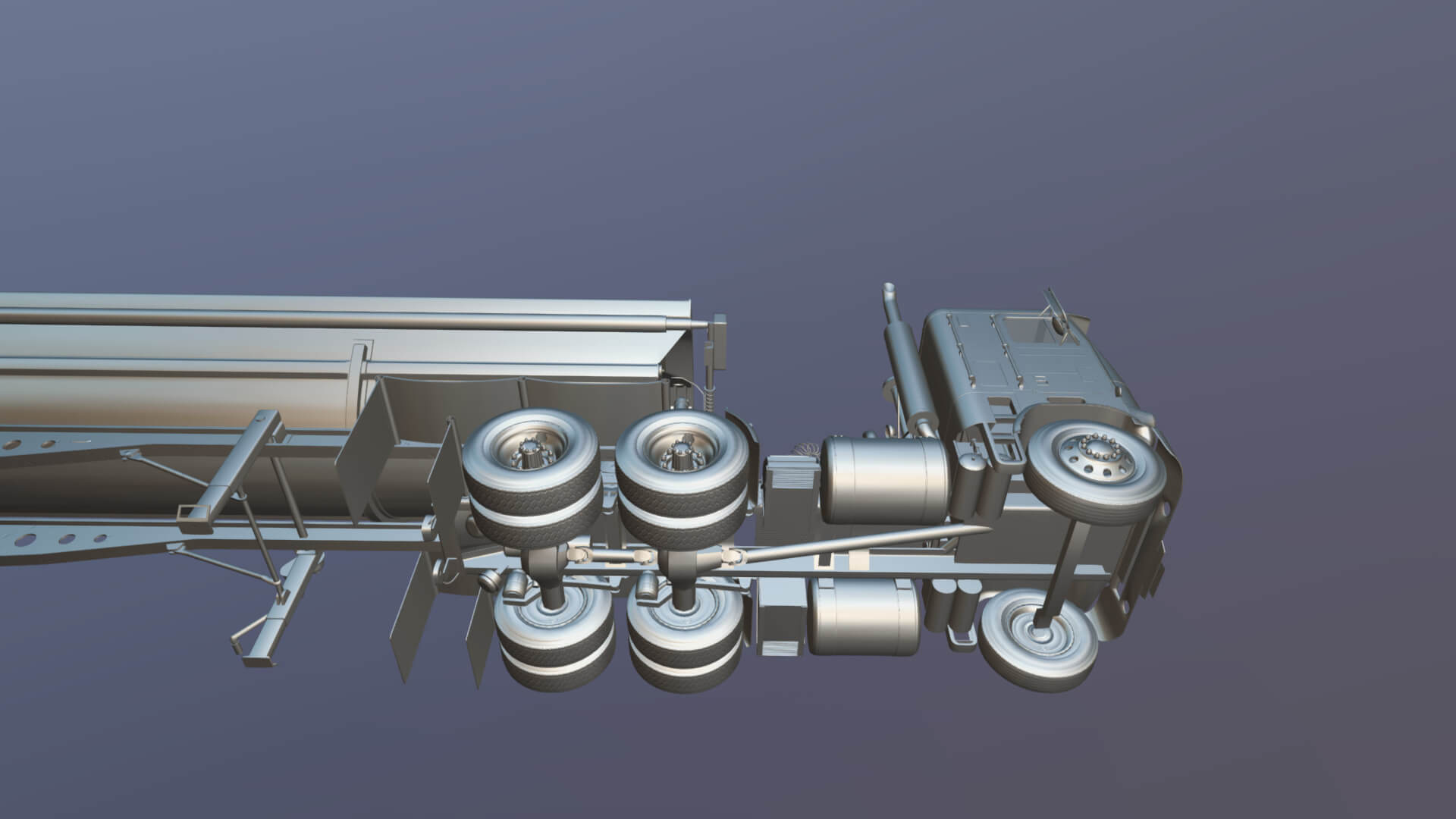 Freightliner Powerliner Side Tipper Road Train - 3D Model by Veaceslav ...