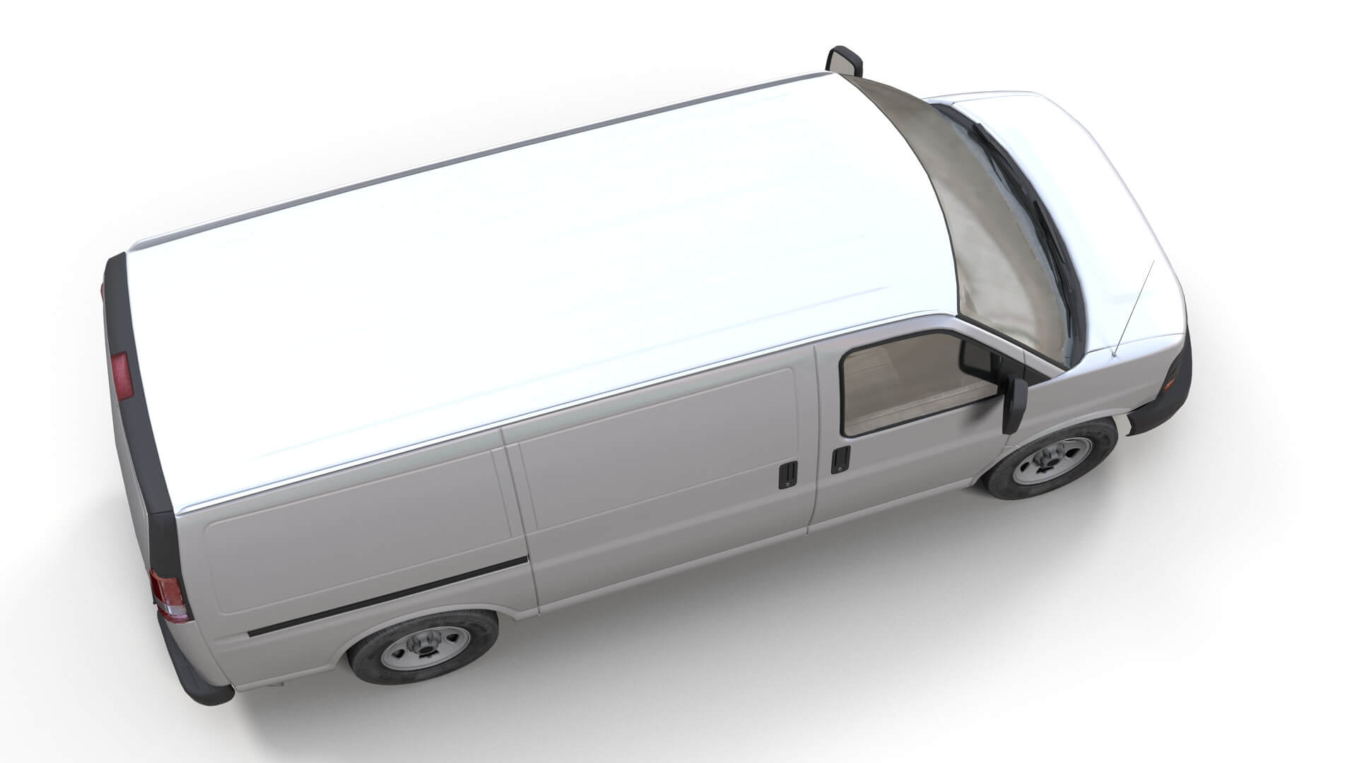 Generic Industrial Van - 3D Model by Veaceslav Condraciuc