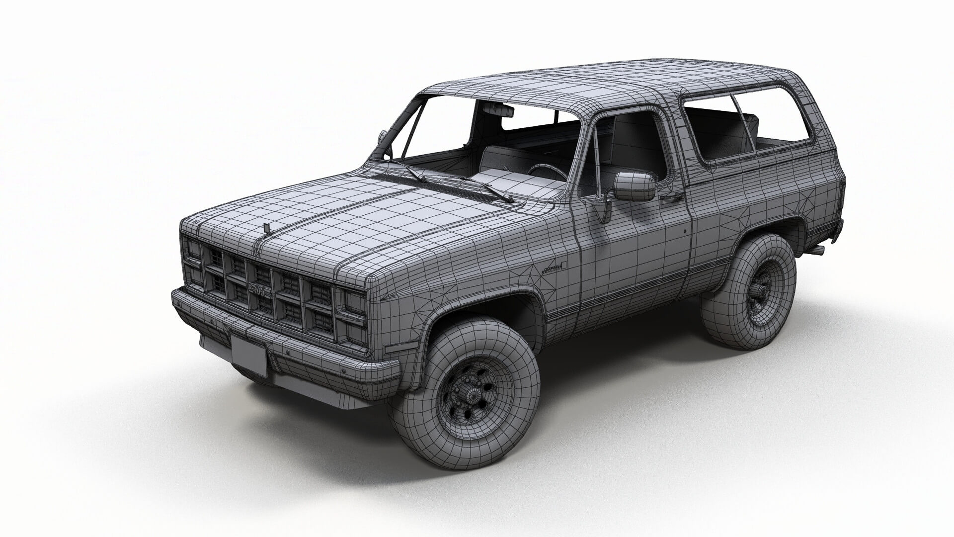 GMC Jimmy 1981 - 3D Model by Veaceslav Condraciuc