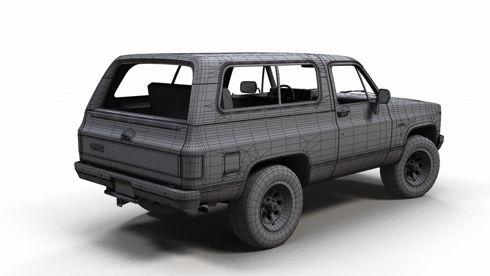 GMC Jimmy 1981 - 3D Model by Veaceslav Condraciuc