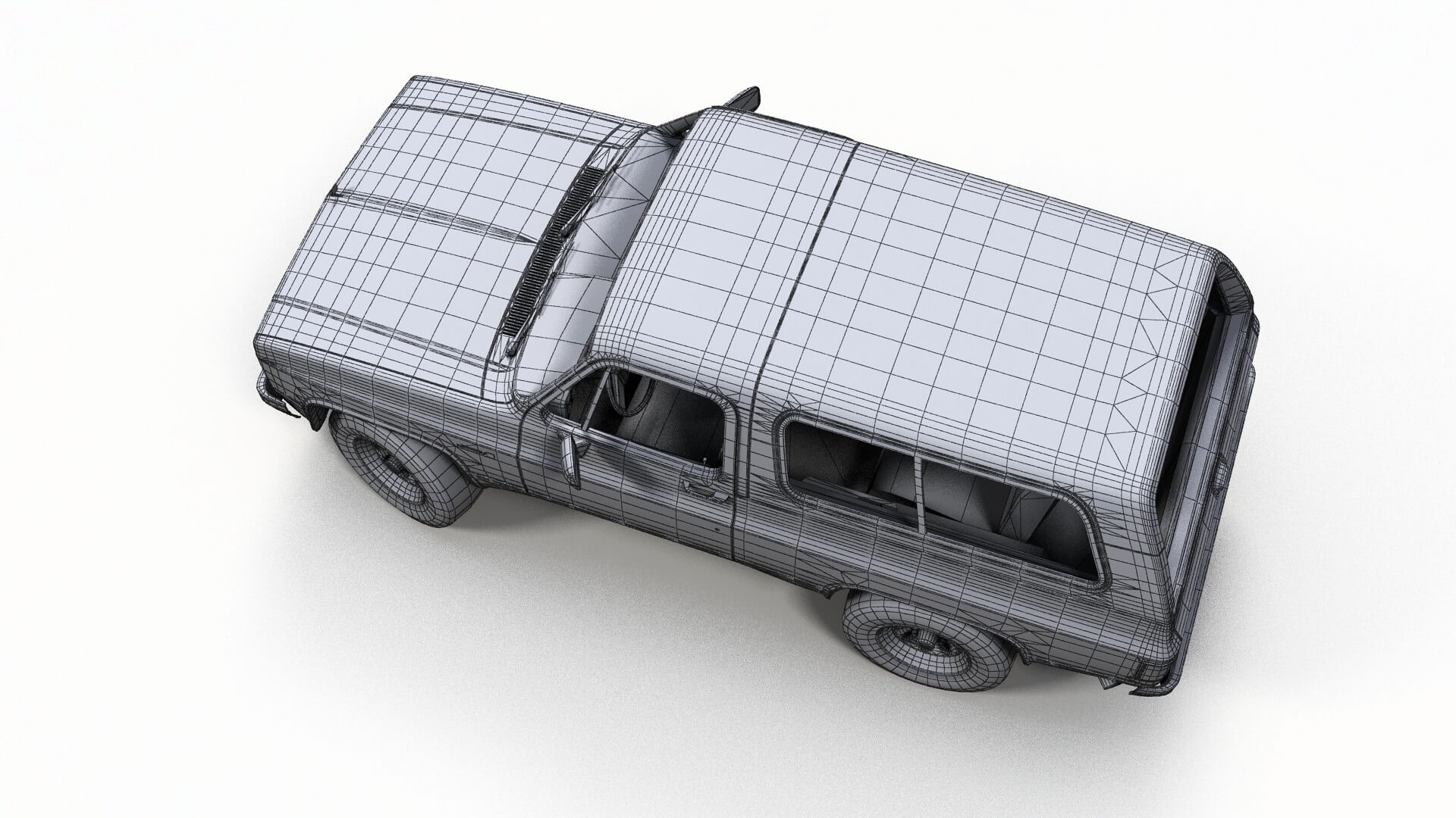 GMC Jimmy 1981 - 3D Model by Veaceslav Condraciuc