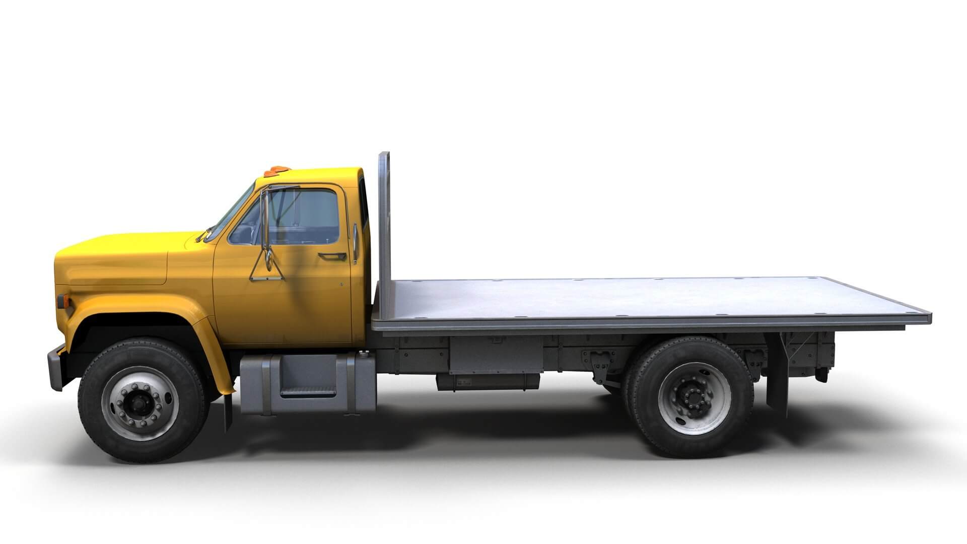 Industrial Flatbed - 3D Model by Veaceslav Condraciuc