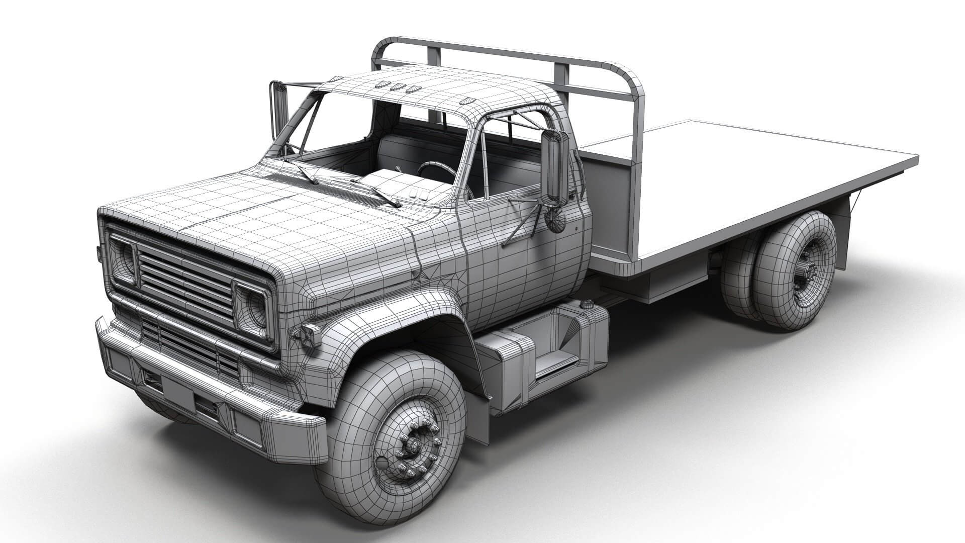 Industrial Flatbed - 3D Model by Veaceslav Condraciuc