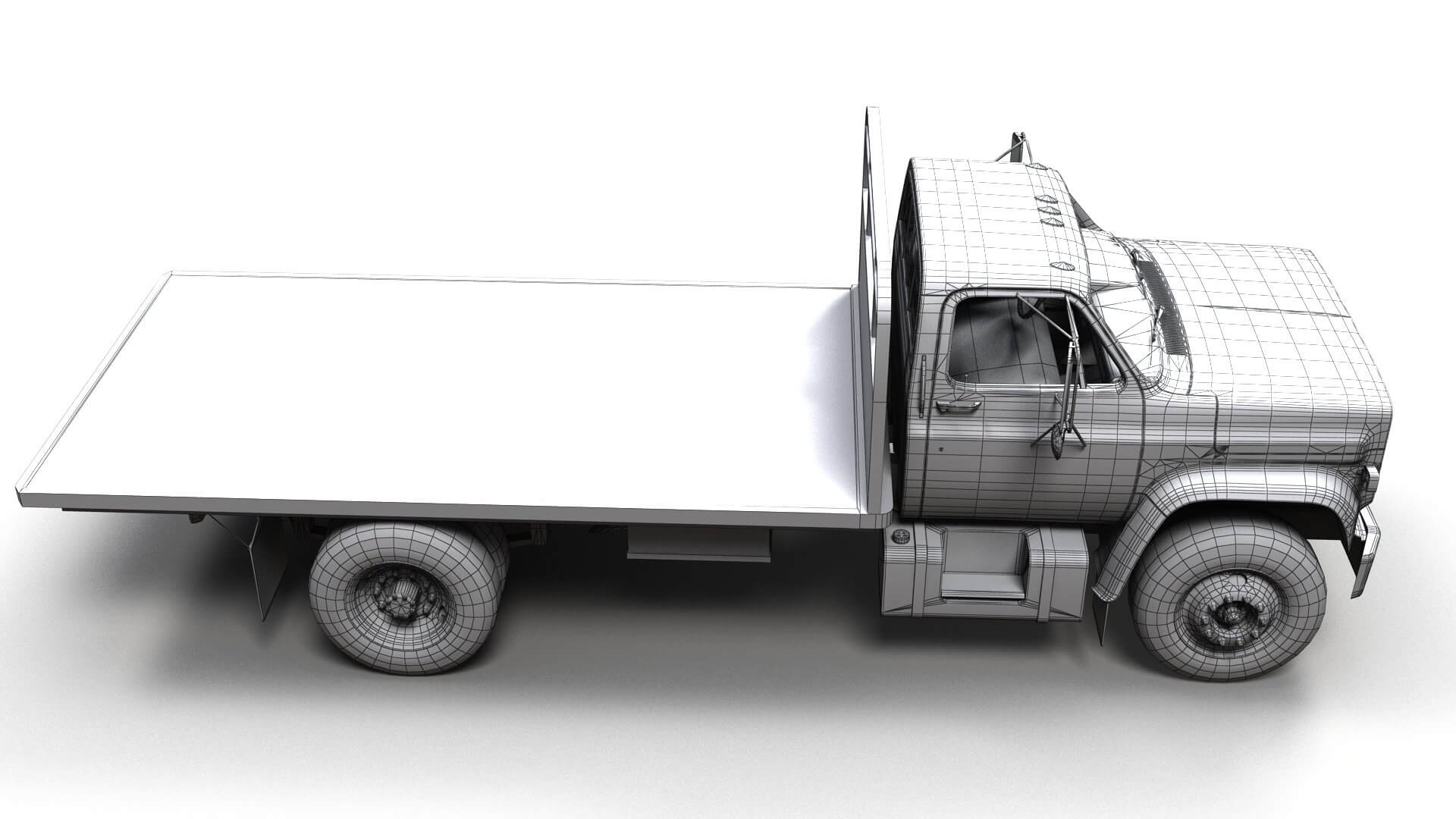 Industrial Flatbed - 3D Model by Veaceslav Condraciuc