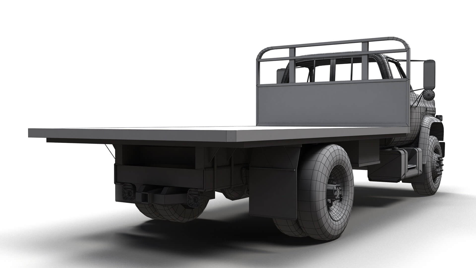 Industrial Flatbed - 3D Model by Veaceslav Condraciuc