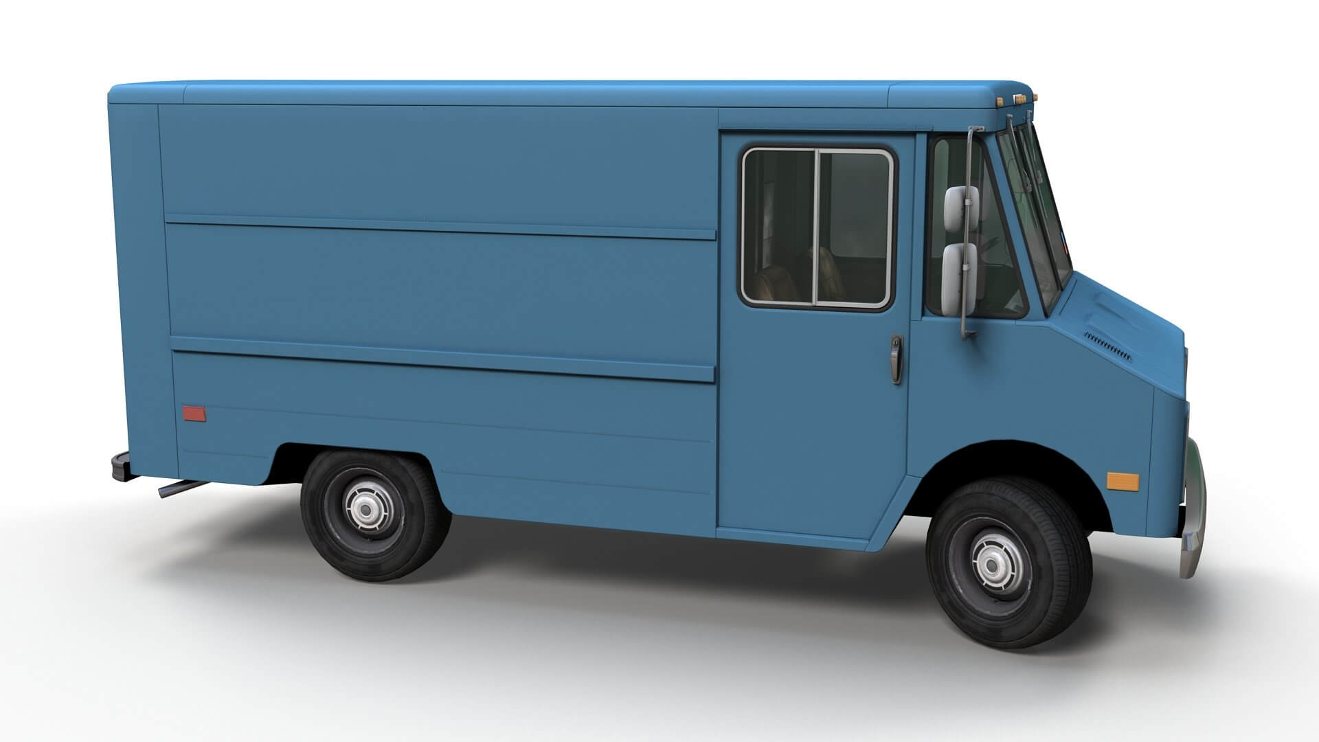 Industrial Step Van - 3D Model by Veaceslav Condraciuc