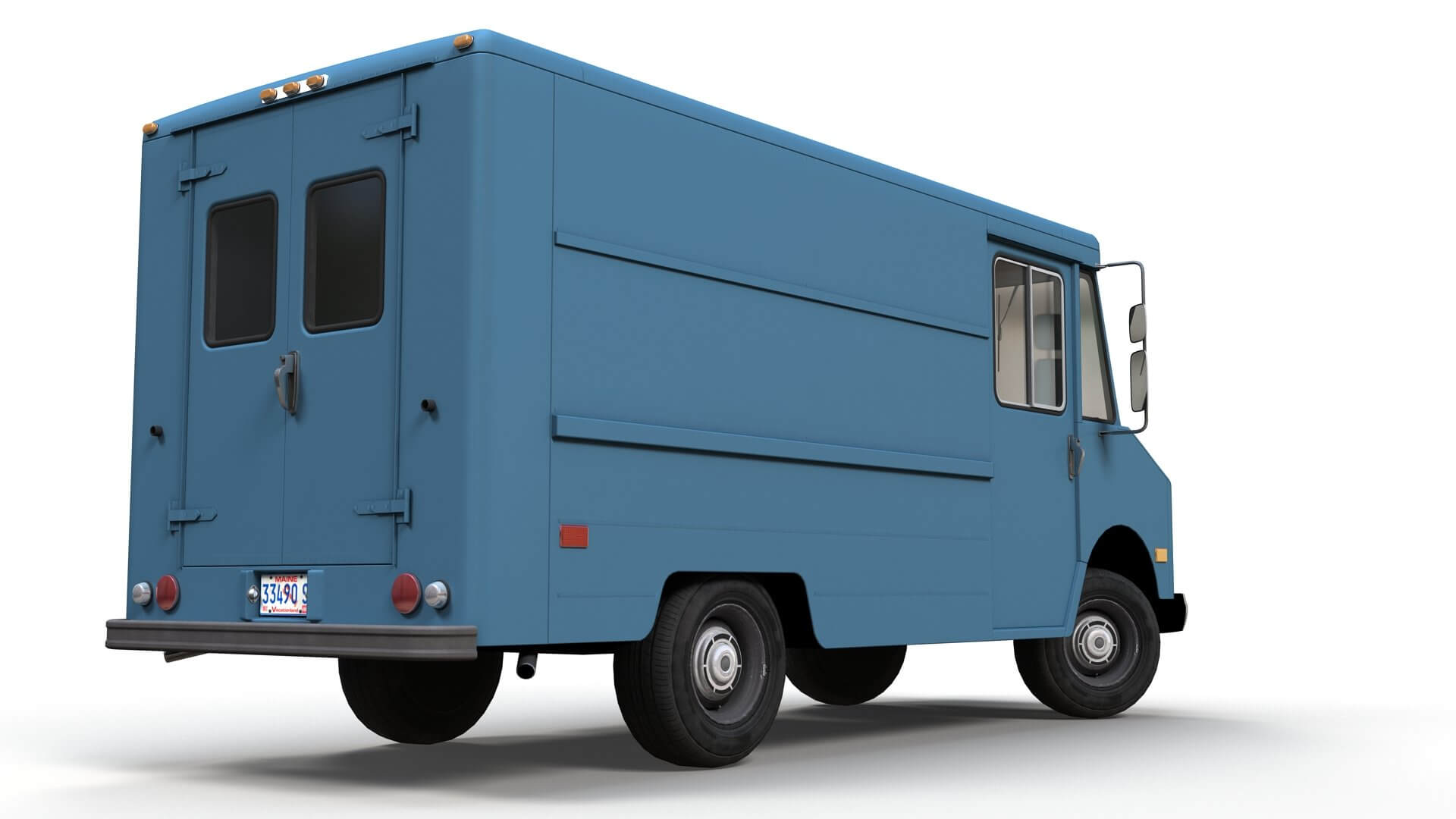 Industrial Step Van - 3D Model by Veaceslav Condraciuc