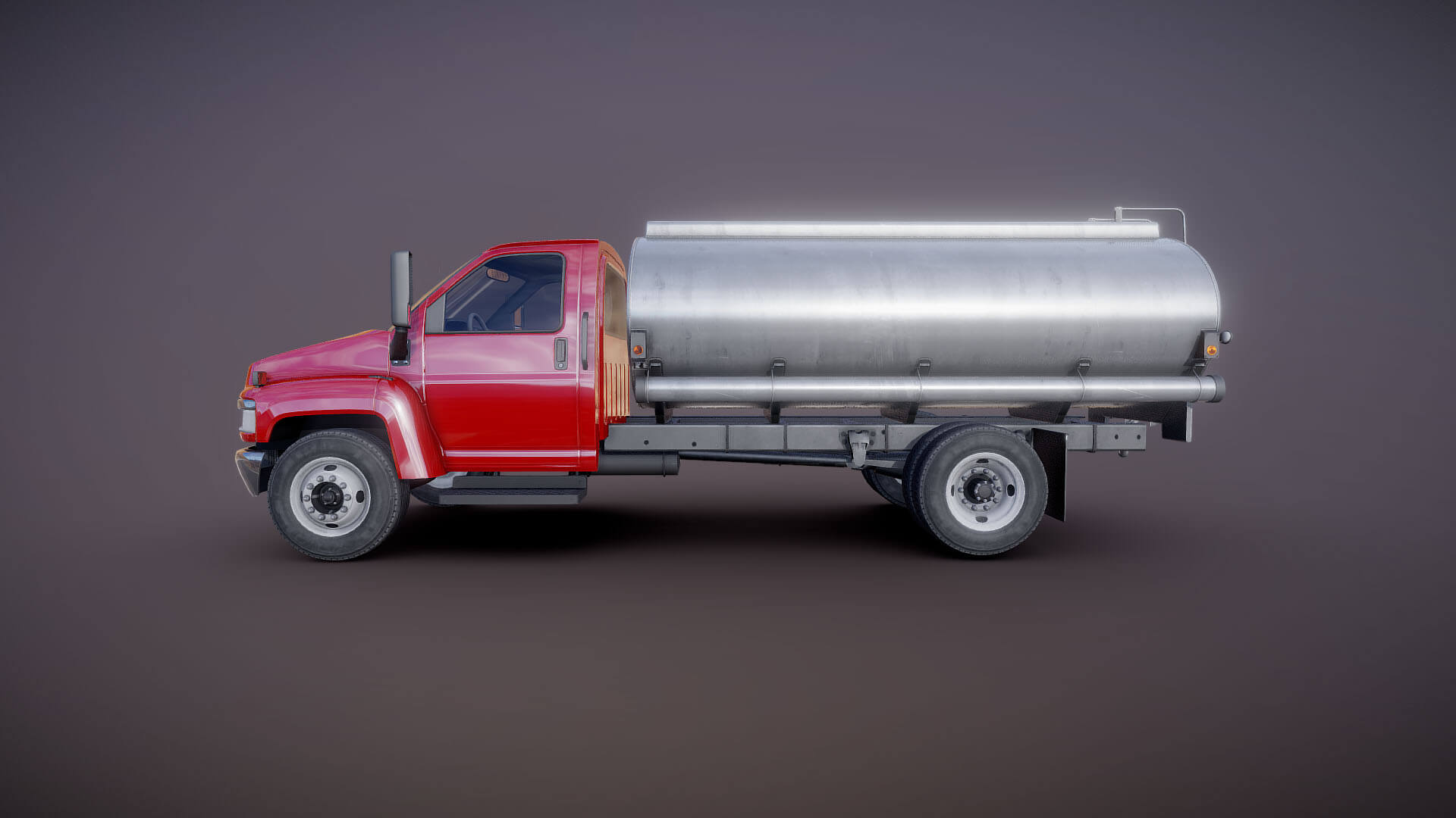 Industrial Tanker Truck - 3D Model by Veaceslav Condraciuc
