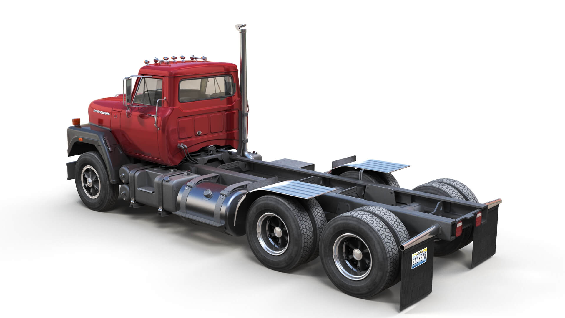 International Fleetstar Frame Truck - 3D Model by Veaceslav Condraciuc