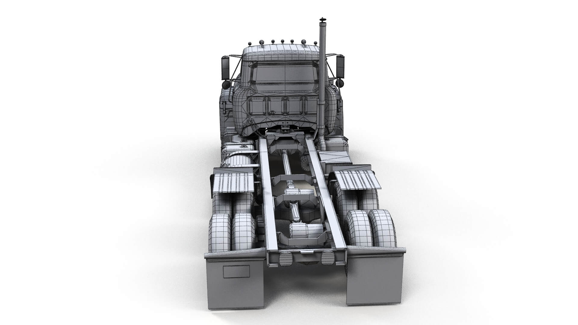 International Fleetstar Frame Truck - 3D Model by Veaceslav Condraciuc